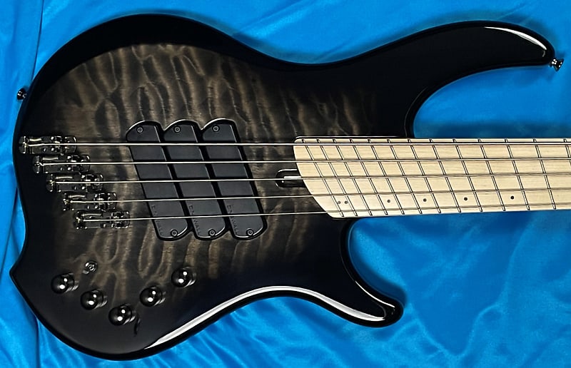 Dingwall Combustion 5, Black Burst / Maple / 3 Pickup *On | Reverb