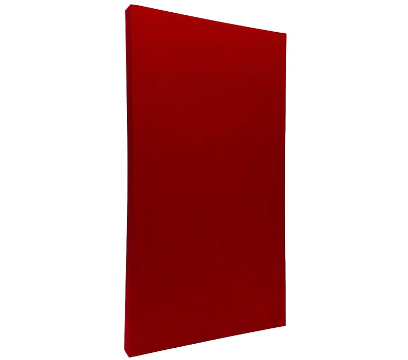 ACOUSTIC PANEL - 4ft x 2ft x 2.5in - Cool Red | Reverb