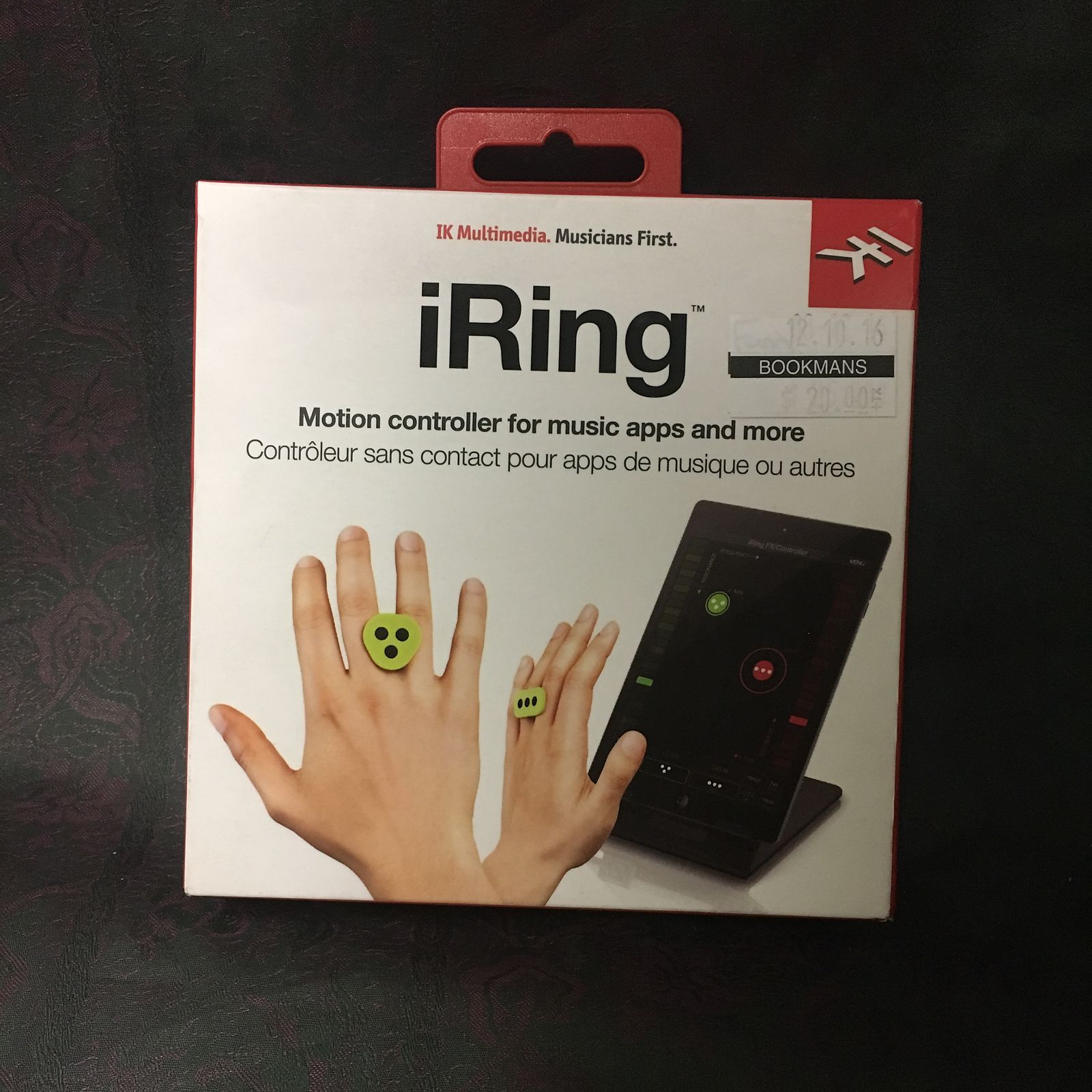 IK Multimedia iRing Motion Controller for Mobile Music | Reverb Canada