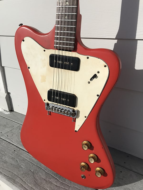 Gibson Firebird non reverse 1966 Red | Reverb