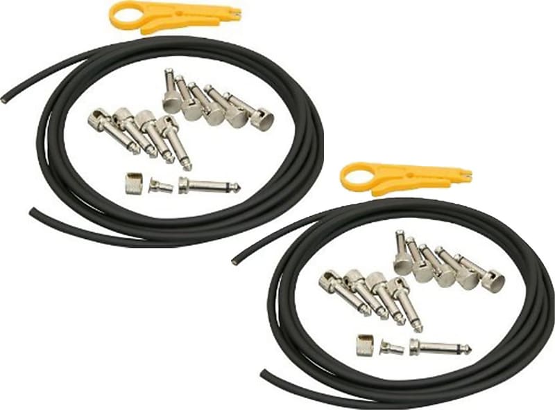 Lava Cable 20’ Mini ELC, Right Angle Solder-Free Plugs + 2 | Reverb