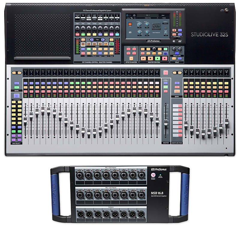 Presonus STUDIOLIVE 32S 32-Channel/22-Bus Digital Mixer+Free | Reverb