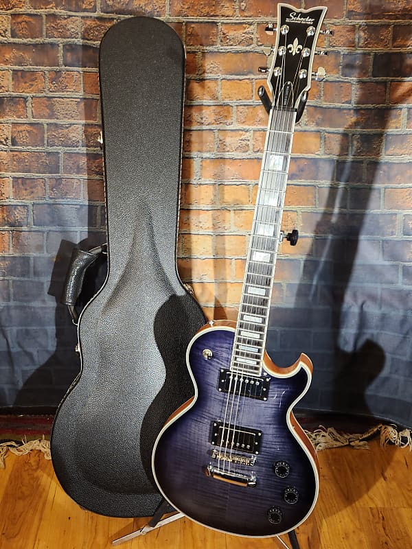 Schecter Diamond Series Solo-II Custom Blue | Reverb