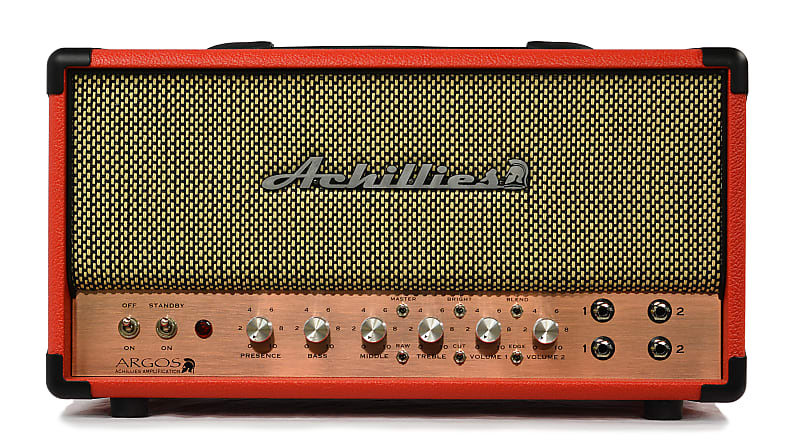Achillies Argos 40w Head Hand Wired Amp - Red Bronco | Reverb UK