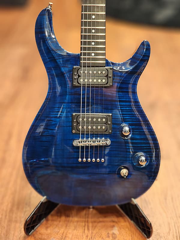 Kiesel CT6M California Carve Top 2020 Deep Blue over Flame | Reverb