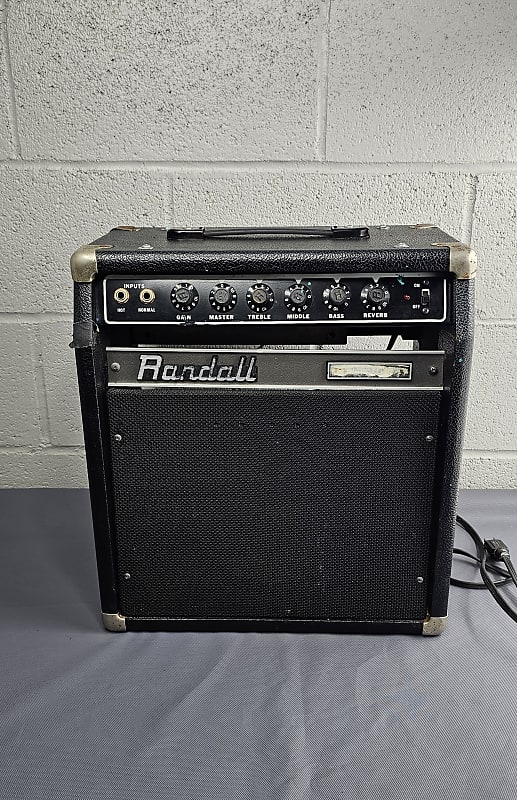 Randall RG-12-110R - Black | Reverb