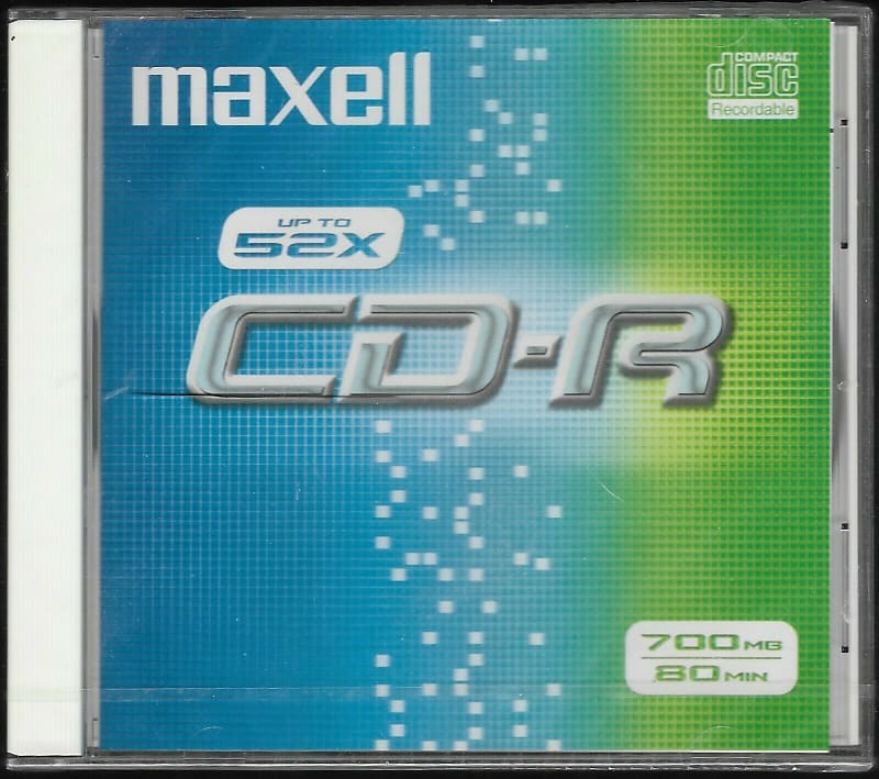 Maxell CD-R 52x, 700MB, 80 min | Reverb