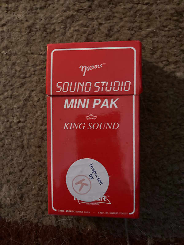 Nobels Rare Sound Studio Mini Pak w/ Box and cables Red | Reverb