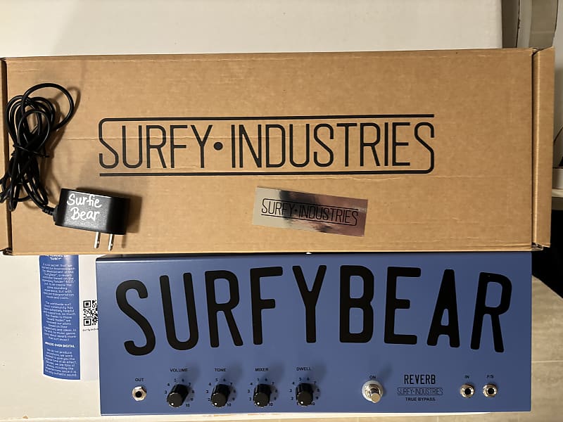 SURFYBEAR Industries METAL REVERB UNIT 2020's - Blue | Reverb