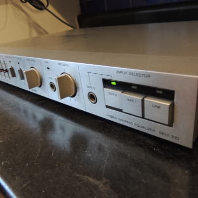 Vintage Silver Sony SEH-310 Equalizer | Reverb
