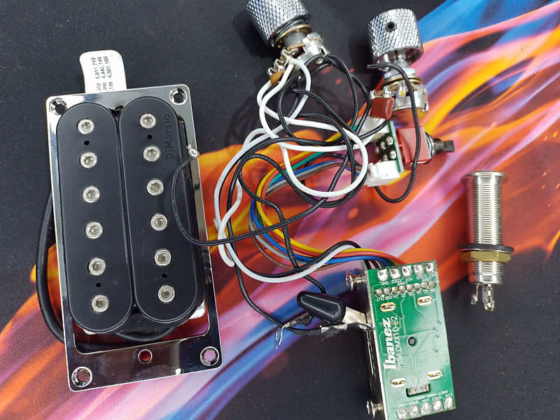 DiMarzio Satchur8™ Joe Satriani Signature Model DP273FBK W/ | Reverb