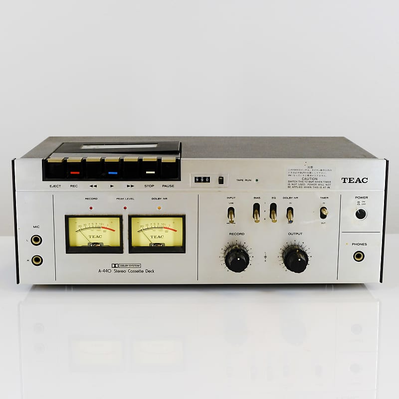 TEAC A-440 Stereo Cassette Deck | Reverb