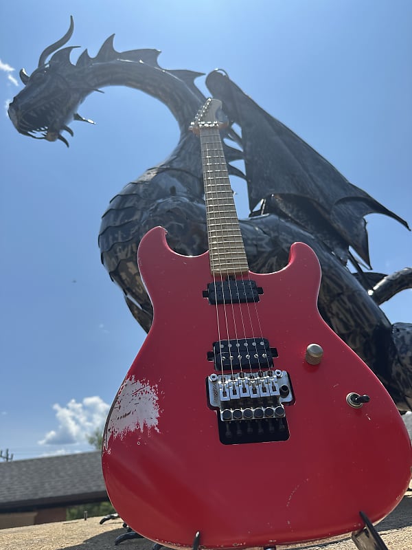 Friedman Cali 2020 - Fire Engine Red OHSC Grover Jackson | Reverb