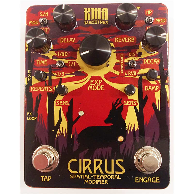 KMA Machines Cirrus Spatial-Temporal Modifier Pedal, | Reverb