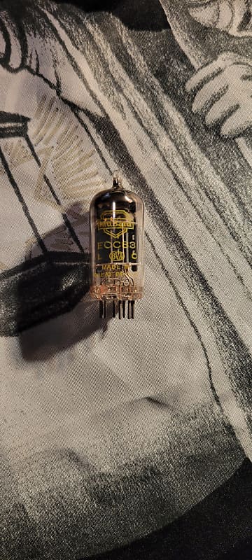 Mullard Blackburn 12ax7 Ecc83 BVA NOS Pre 1967 Yellow Label | Reverb