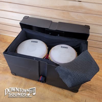 LP Latin Percussion Matador Bongo Set with Enduro Hard Case - | Reverb