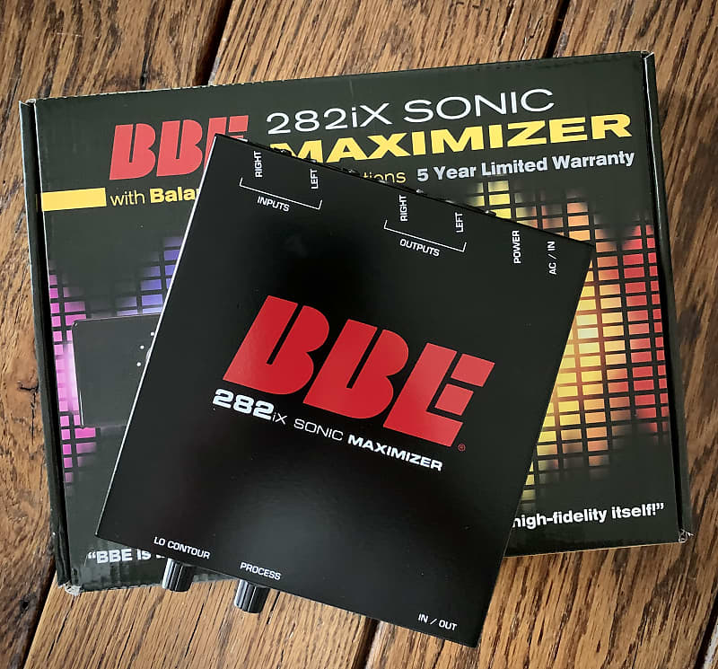 BBE 282iX 2010s sonic maximizer XLR | Reverb