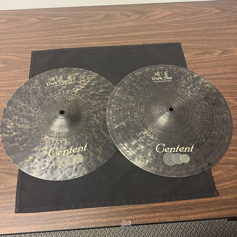 Centent Dark Star 14” Hi Hats - B20 | Reverb