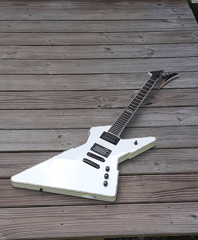 Peavey Rotor EXP Explorer Made in Korea White 6 String | Reverb
