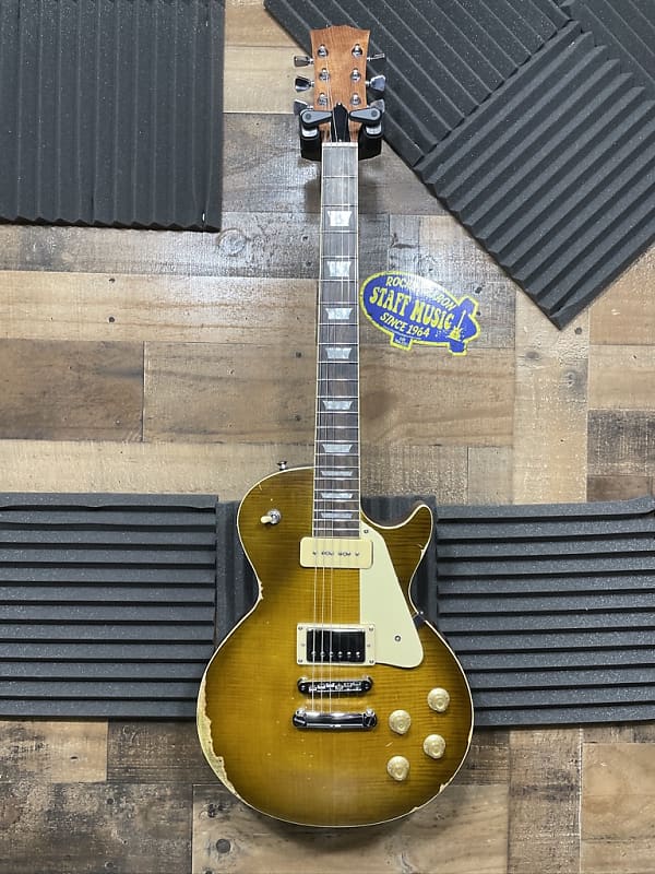 Reliced LP Clone w/P90 | Reverb