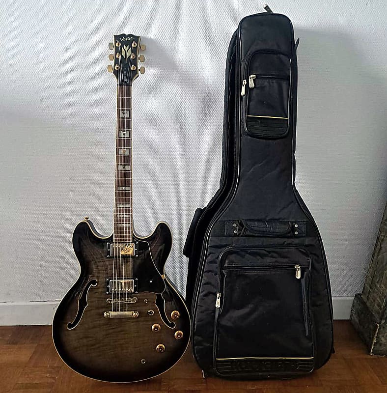 Vester GFA-700 Semi-Hollow "Gibson ES335 style" + Gigbag 1994 | Reverb
