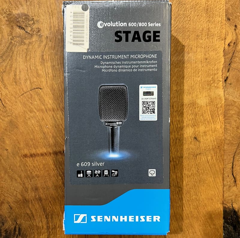 Sennheiser E609 Super Cardioid Instrument Microphone | Reverb