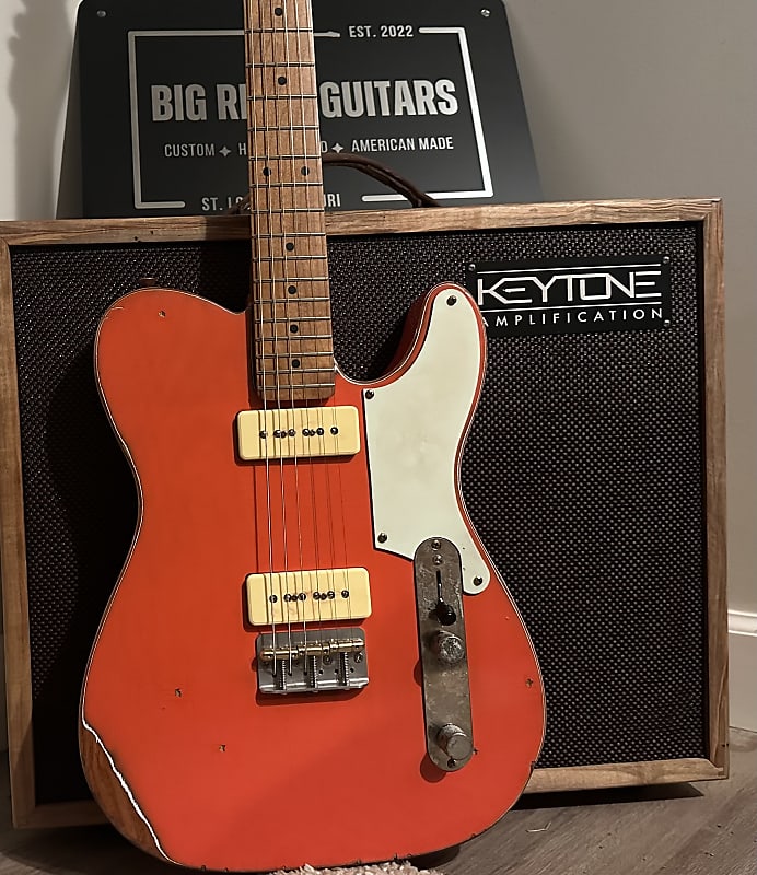 Big River/Fender Telecaster*Fiesta Red Nitro | Reverb