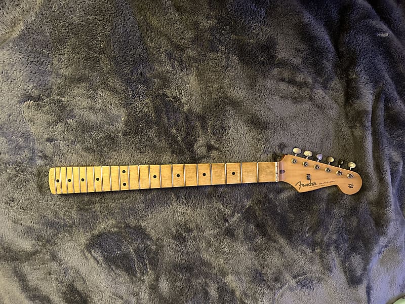 Relic Fender Stratocaster Neck - Maple - MIM | Reverb