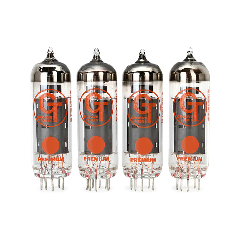 Groove Tubes GT-EL84-S Medium Tube Quartet | Reverb
