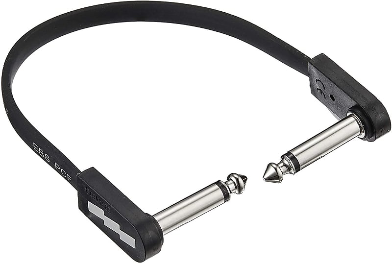 EBS PCF-DL18 Deluxe Flat Patch Cable - 18cm | Reverb
