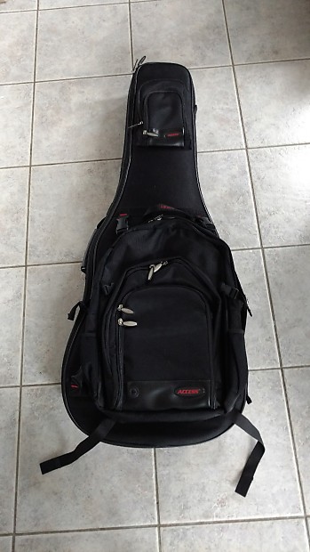 Access Semi Rigid Gig Bag W/Detachable Backpack Black | Reverb