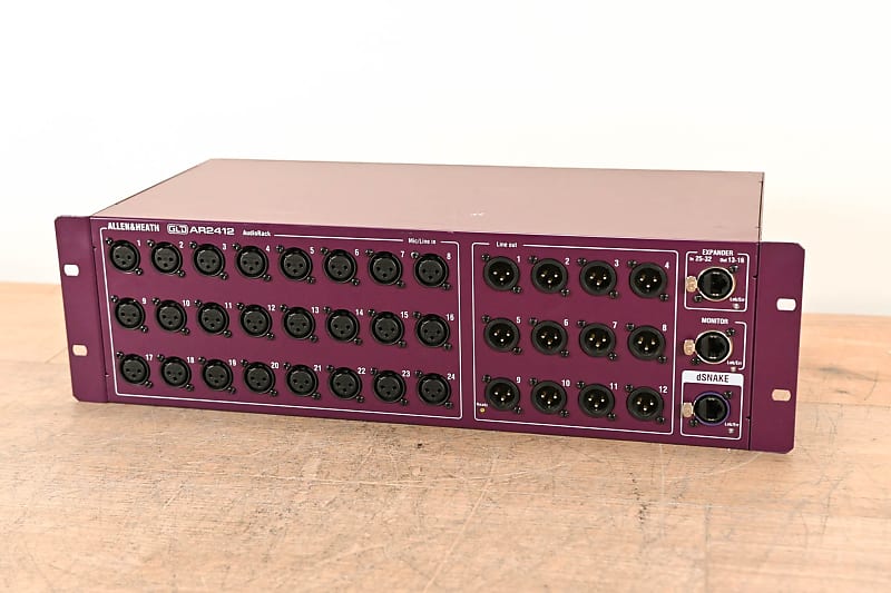 Allen & Heath GLD-AR2412 24x12 Main Remote Stage Rack CG01A35 | Reverb