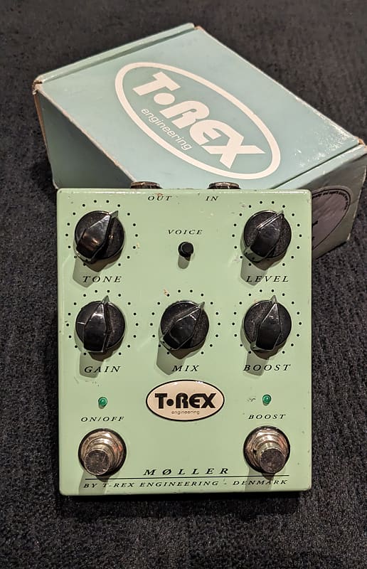 T-Rex Moller Booster 2000s - Seafoam Green | Reverb UK