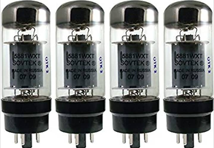 Sovtek 5881WXT Power Tube, Matched Quad. With FREE 24-Hour | Reverb