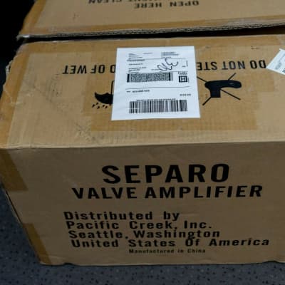 Separo E34i 40 WPC Valve Tube Integrated Amplifier - Serviced | Reverb