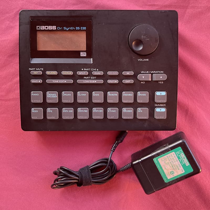 EXCELLENT! Boss Dr Synth DS-330 w/original Factory AC Adapter | Reverb