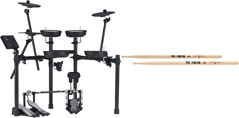 Roland V-Drums TD-07DMK Electronic Drum Set Bundle with Vic | Reverb