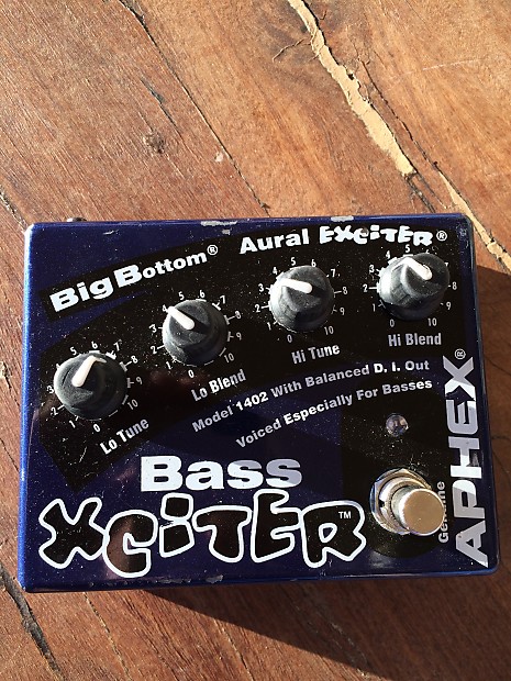 Aphex Bass Xciter Big Bottom Aural Exciter Blue | Reverb