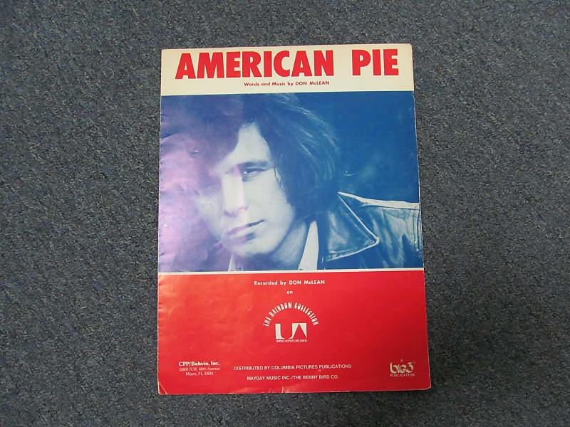 American Pie by Don McLean Sheet Music | Reverb