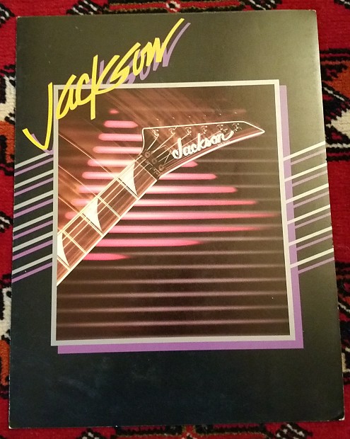 Jackson Guitar Catalog 1985 | Reverb