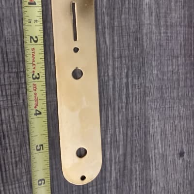 Telecaster Guitar Control plate 2022 - Gold | Reverb