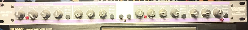 Aphex 109 4Band Tube Parametric EQ 1990s - Purple and Grey | Reverb