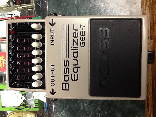 Boss GEB-7 Bass Equalizer | Reverb