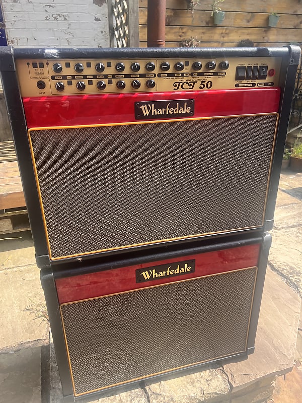 Wharfedale TCT 50 Amplifier + 2x12 Cab + Footswitch 2010’s | Reverb