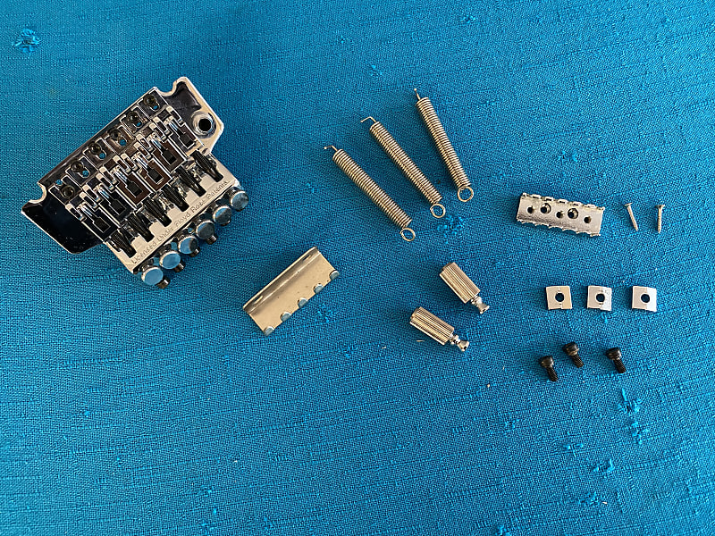 Floyd Rose Double Locking Tremolo Kit - Chrome | Reverb
