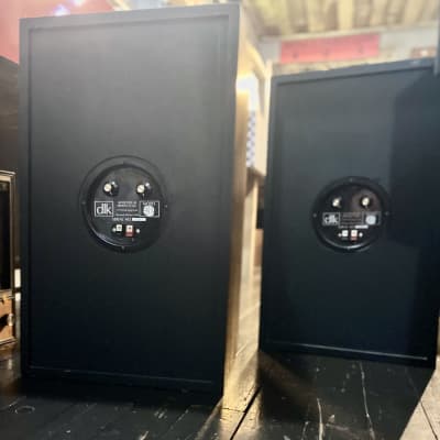 DLK Model 3 Vintage Floor Standing Speakers Newly Refoamed | Reverb