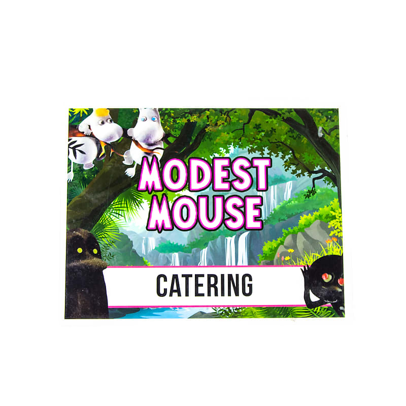 Modest Mouse Tour Sign Laminate Owned By Modest Mouse | Reverb