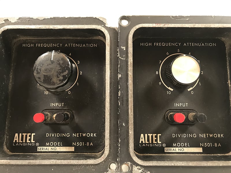 (Pair) Vintage Altec N501-8A Dividing Network Crossover | Reverb