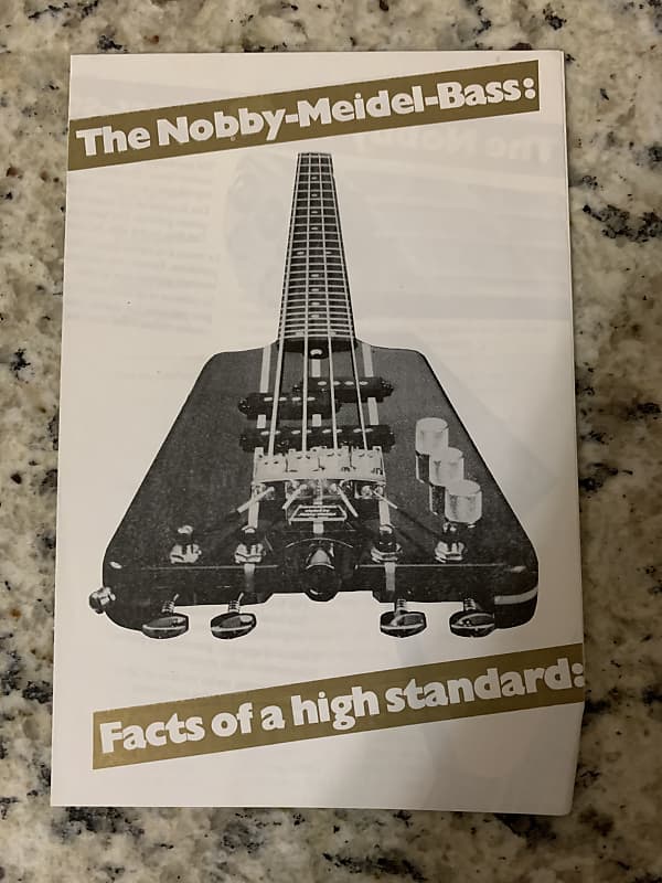 Warwick Nobby Meidel Brochure | Reverb