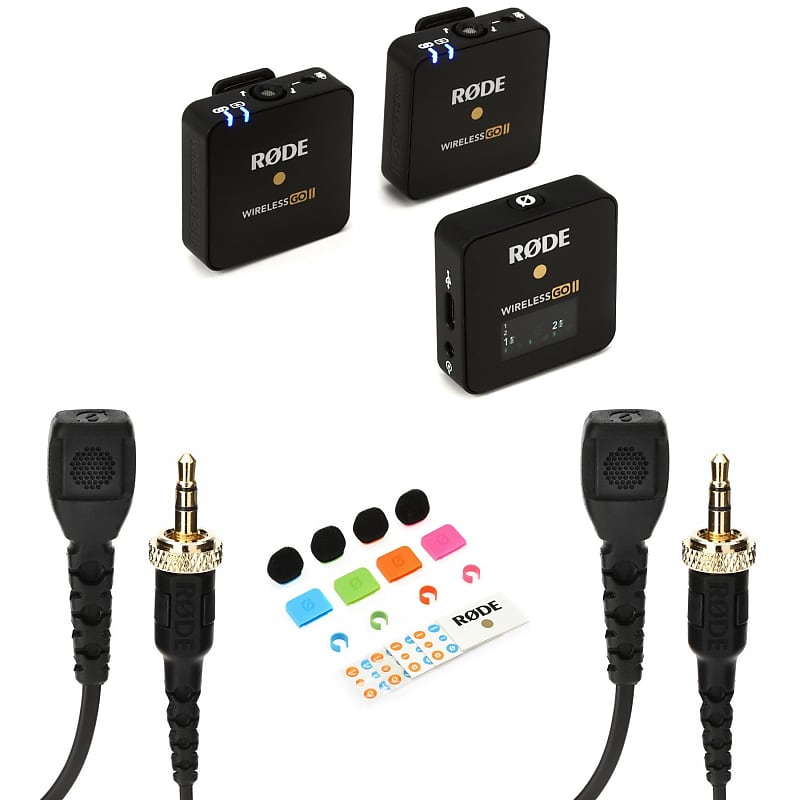 Rode Wireless GO II Dual Channel Wireless Microphone System | Reverb